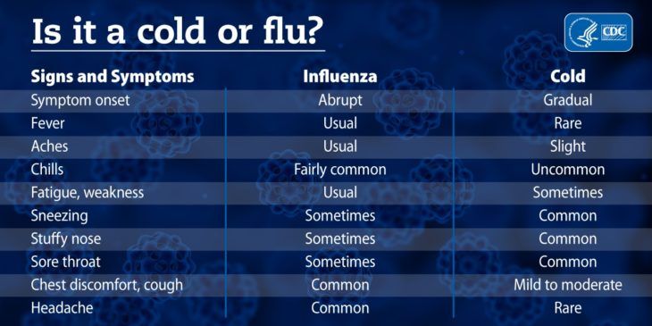 Is it the Flu or a Cold? How to Tell the Difference - ActiveBeat